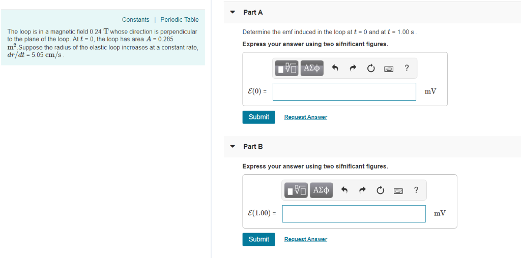 Solved The loop is in a magnetic field 0.24 T whose | Chegg.com