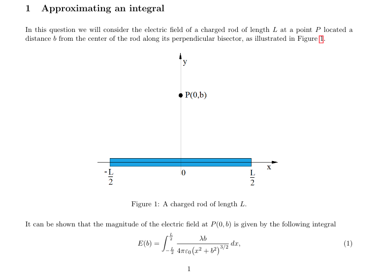Solved where λ is the charge density per unit length on the | Chegg.com