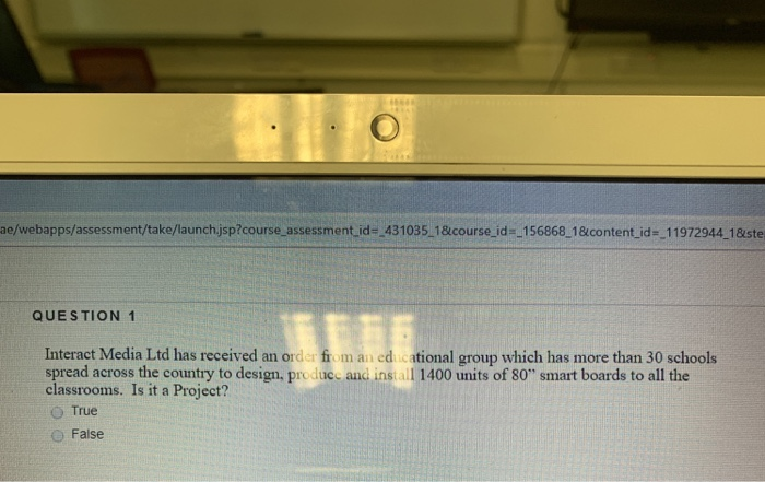 Solved he/webapps/assessment/take/launchjsp?course | Chegg.com