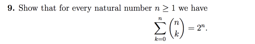 Solved 9. Show that for every natural number n > 1 we have n | Chegg.com