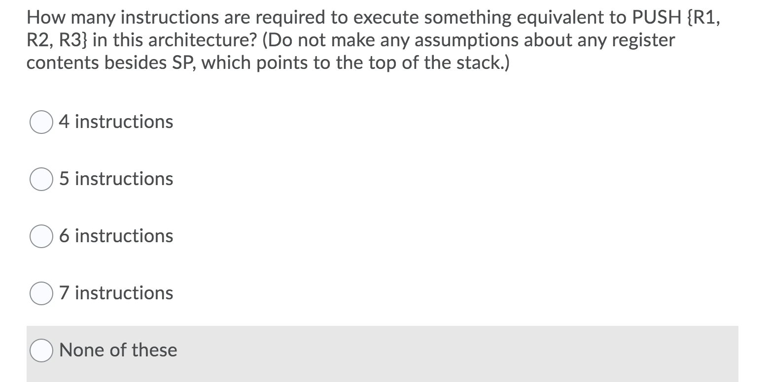 Assume an 8-bit RISC CPU with four general purpose | Chegg.com