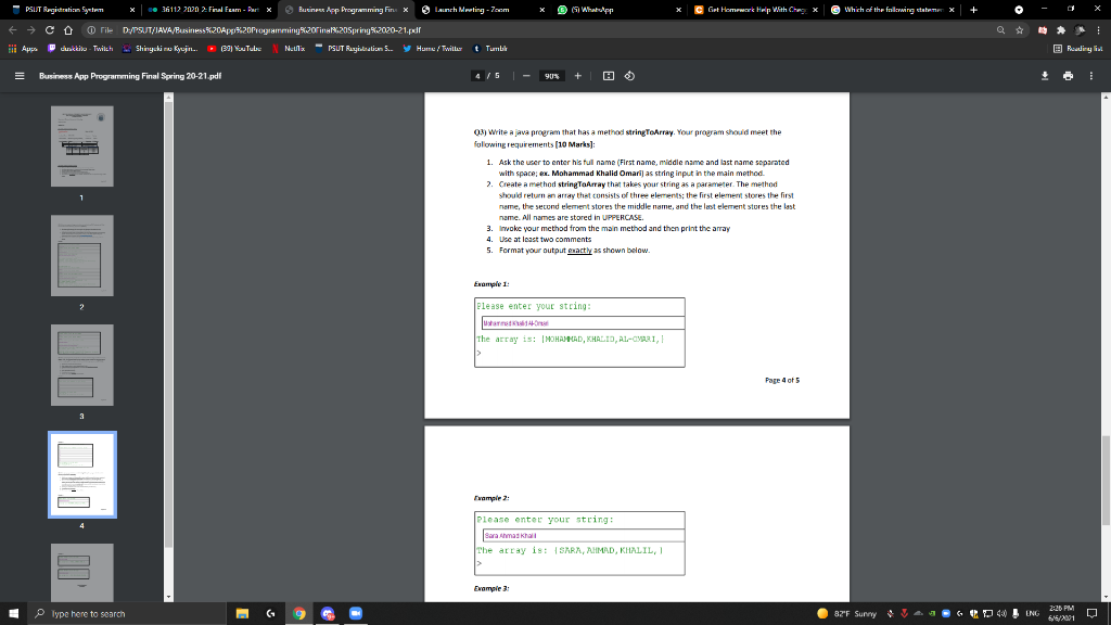 Solved x (WhatsApp Get Homework Help With Cheox Which of the | Chegg.com
