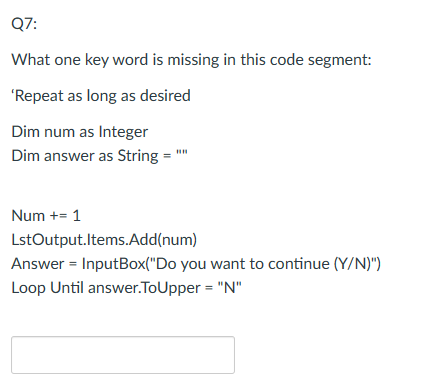 Solved Q5: Functions always return a value at the end of | Chegg.com