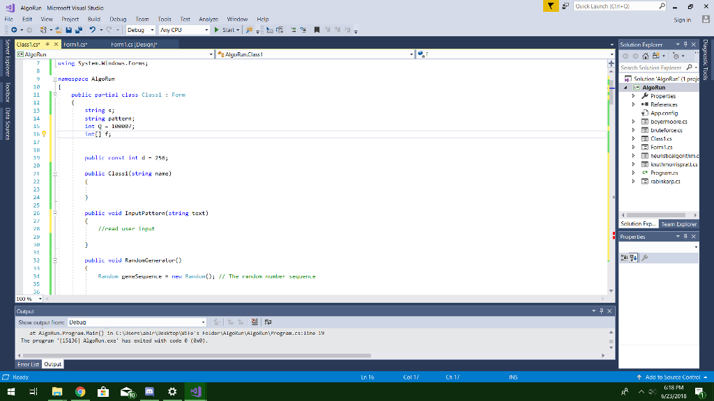 Solved Need Help Debugging my C# code, Per the images below, | Chegg.com