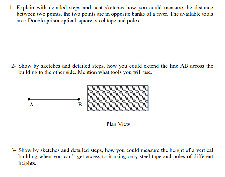 Solved 1- Explain with detailed steps and neat sketches how | Chegg.com