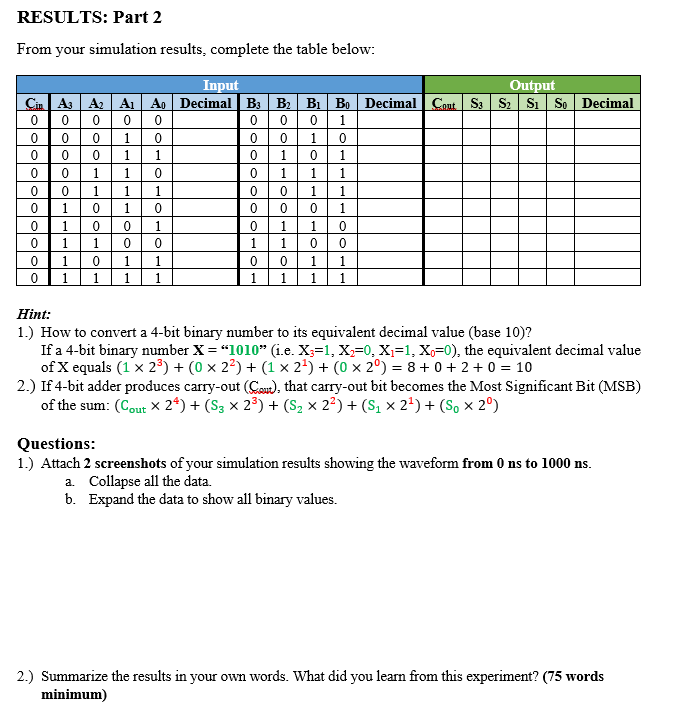 PLEASE HELP! WRITE OUT ALL THREE TRUTH TABLES and | Chegg.com