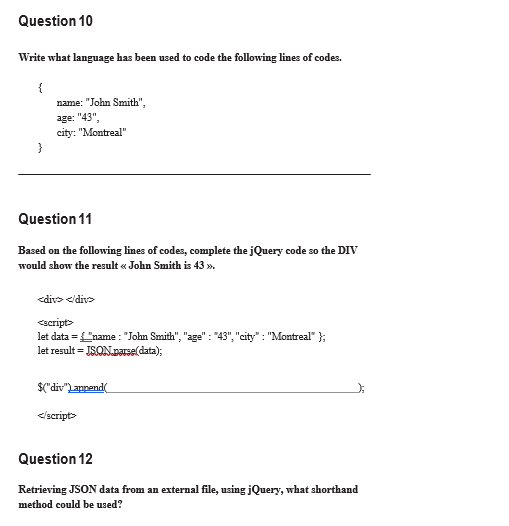 Question5 It Is Sometimes Possible To Code Elements