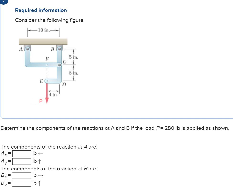 Solved Required information Consider the following figure. | Chegg.com