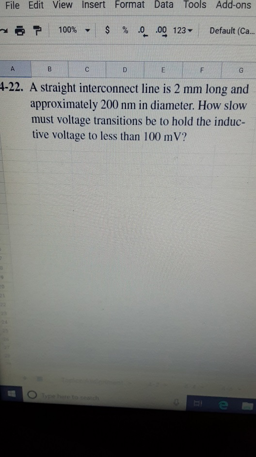 Solved File Edit View Insert Format Data Tools Add-ons @ | Chegg.com