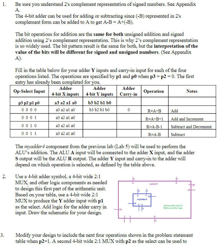 Solved PROBLEM STATEMENT The mini-calculator will use a | Chegg.com