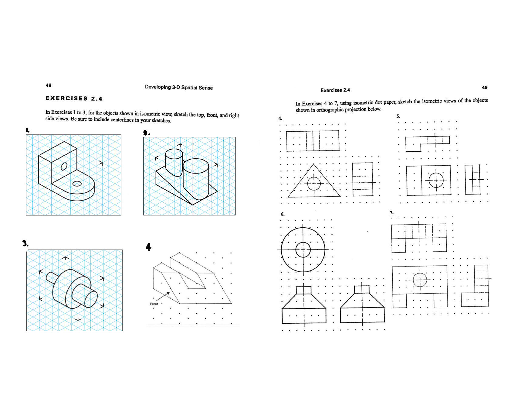 Solved EXERCISES 2.4In Exercises 1 ﻿to 3, ﻿for the objects | Chegg.com