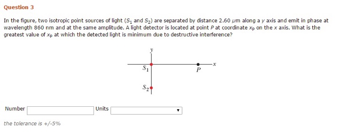 Solved In the figure, two isotropic point sources of light | Chegg.com