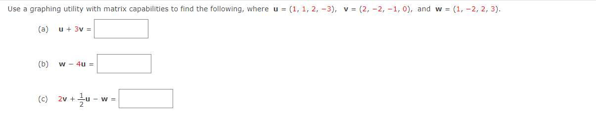 Solved Use a graphing utility with matrix capabilities to | Chegg.com