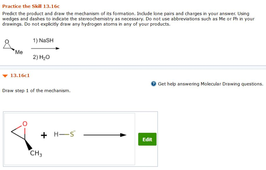 Solved Practice the Skill 13.16c Predict the product and | Chegg.com