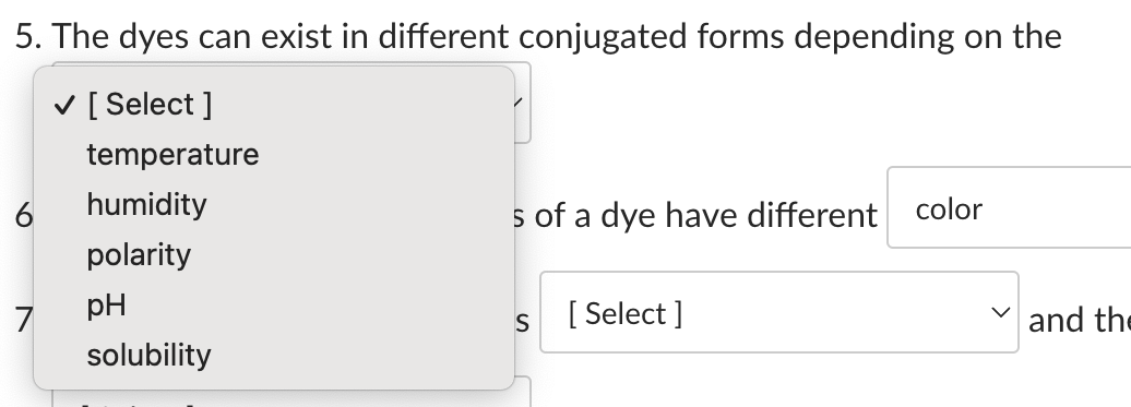 Solved 1. The pH of the eluting solvent is ______ and the pH | Chegg.com