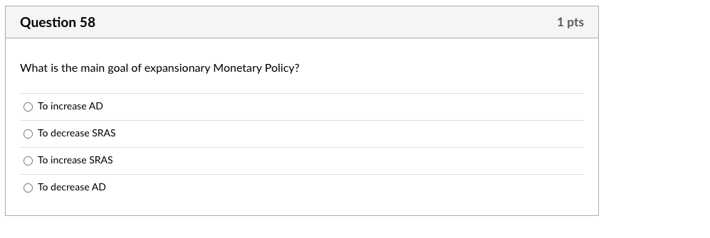 Solved Question 58 1 pts What is the main goal of | Chegg.com