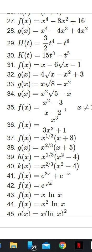 Solved Identifying Extrema In Exercises 15–46: a. Find the | Chegg.com