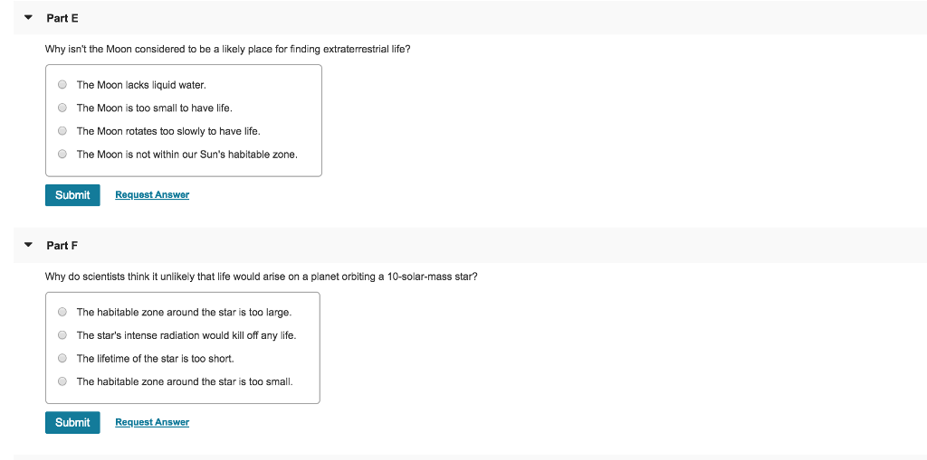 Solved Part C Which of the following statements about the | Chegg.com