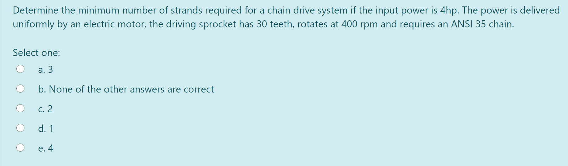 Solved Determine the minimum number of strands required for | Chegg.com