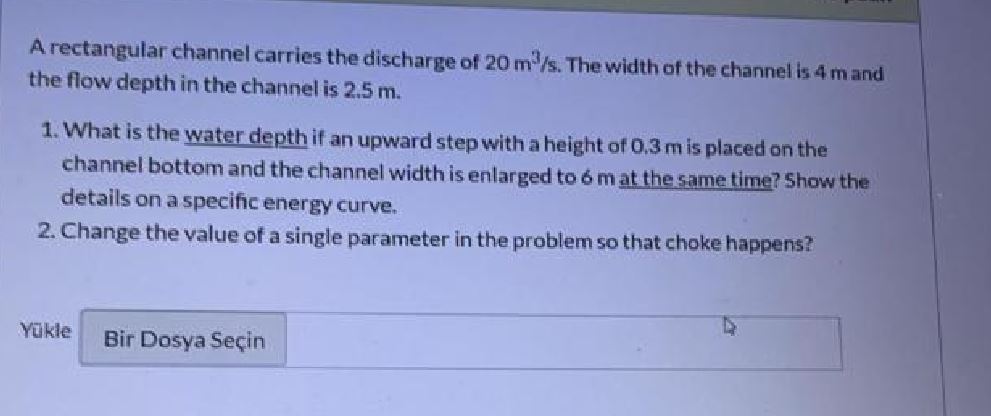 Solved A rectangular channel carries the discharge of 20 | Chegg.com