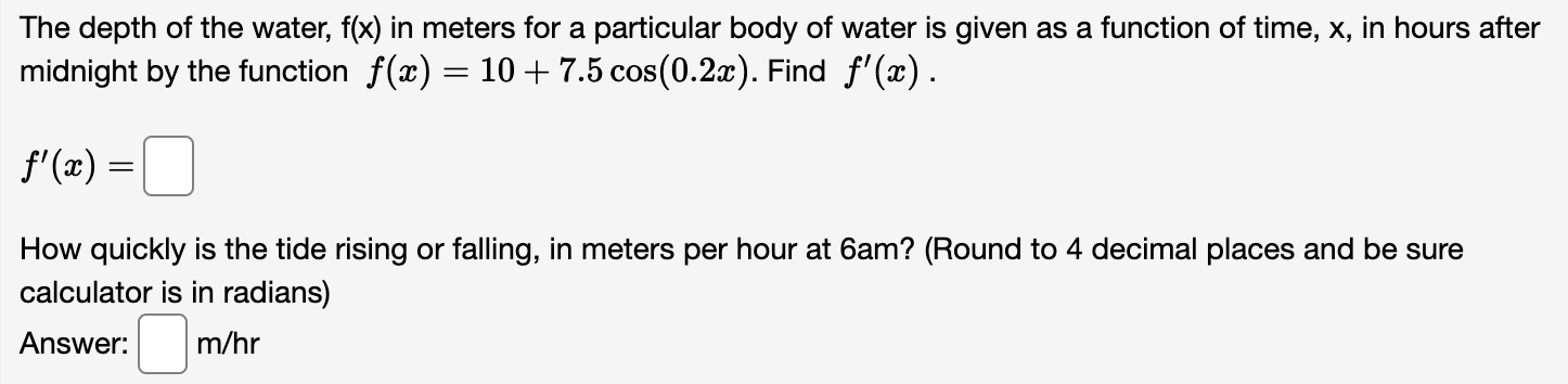 Solved If y=f(u)=5cos(−5u) and u=g(x)=e2x, then by the chain | Chegg.com