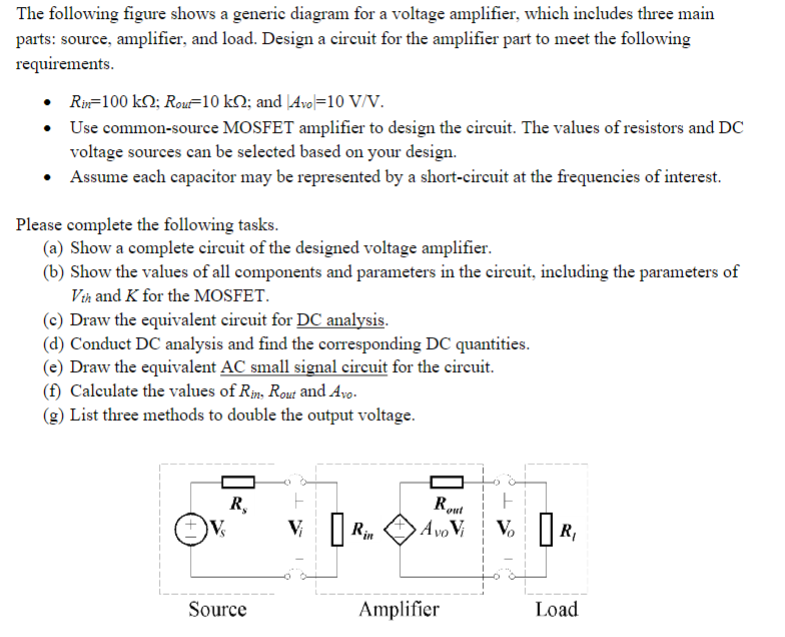 Solved Help please The following figure shows a generic | Chegg.com