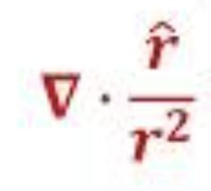 Solved ∇⋅r2r^ | Chegg.com