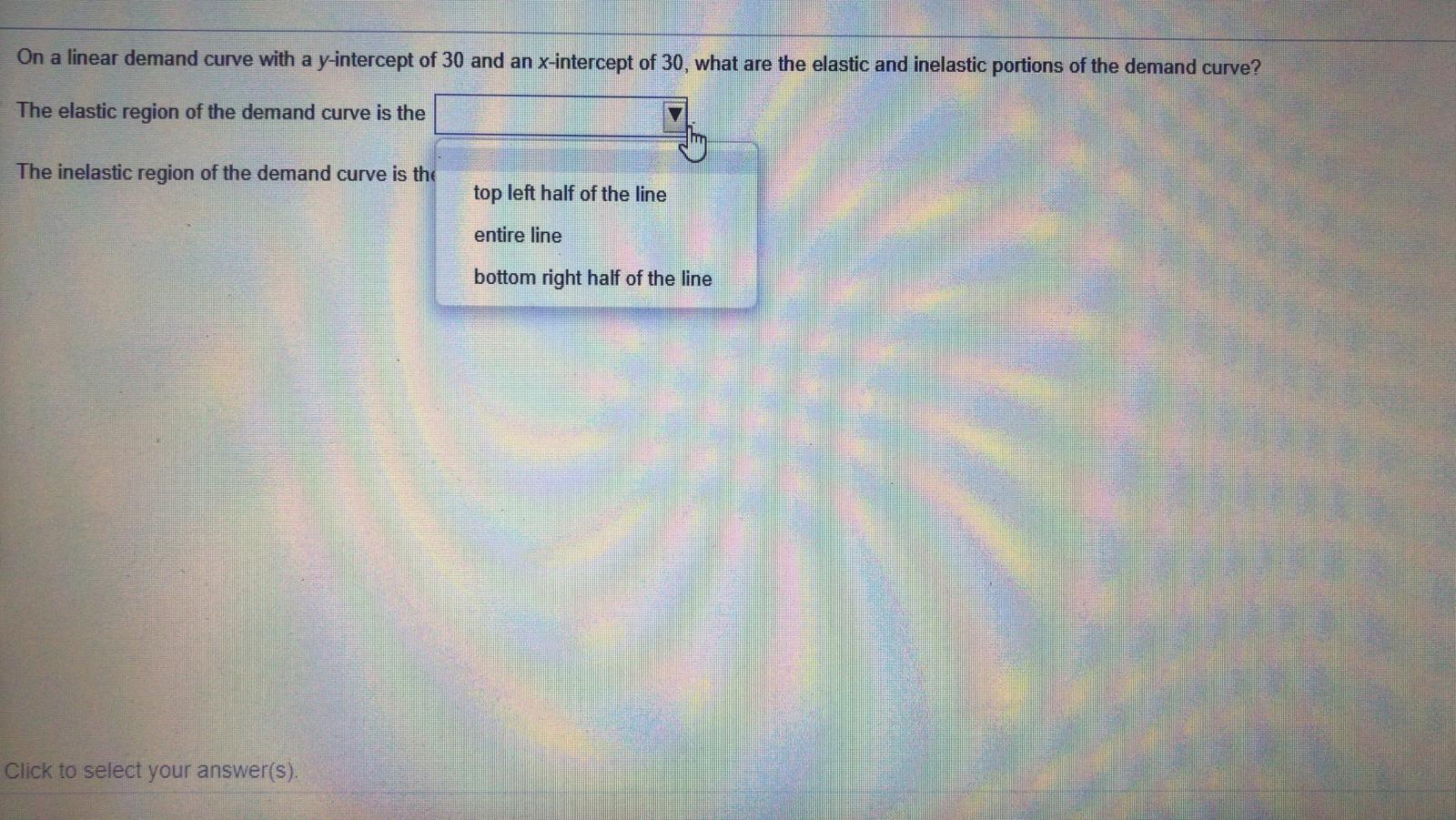 Solved On a linear demand curve with a y-intercept of 30 and | Chegg.com
