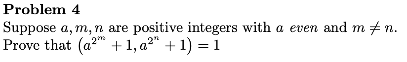 Solved Please prove question four. Please be concise and | Chegg.com