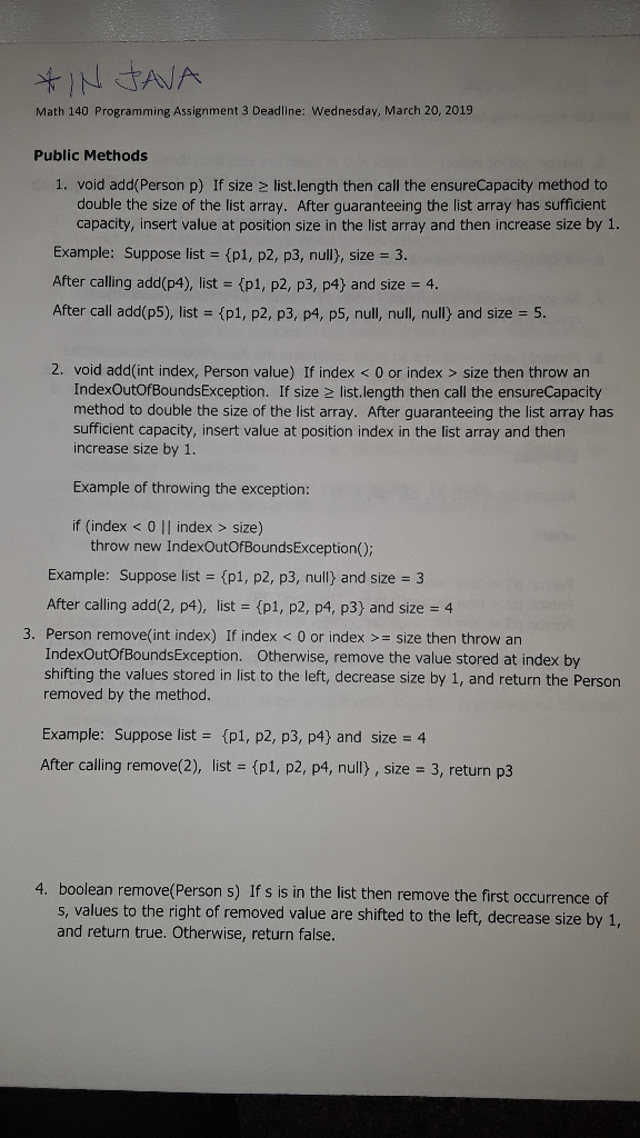 Solved Math 140 Programming Assignment 3 Deadline: | Chegg.com