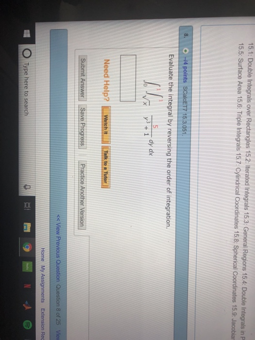 Solved 15.5: Surface Area 15.6: Triple Integrals 15.7: | Chegg.com