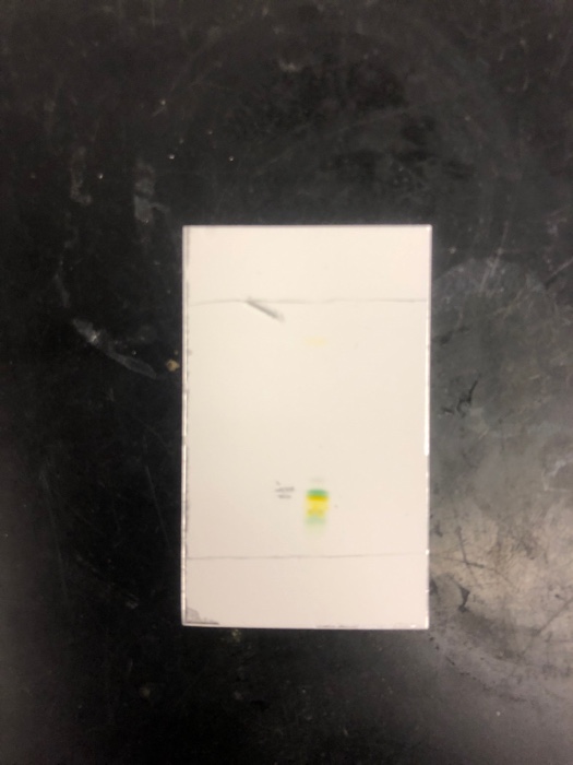 Solved Did an experiment on extraction of spinach pigments. | Chegg.com