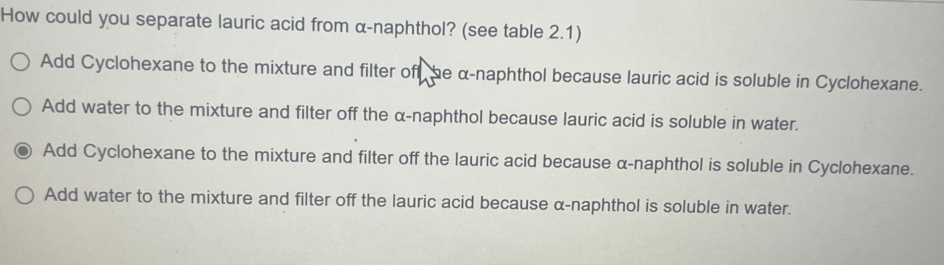 Solved could you separate magnesium chloride MgCl2 from | Chegg.com