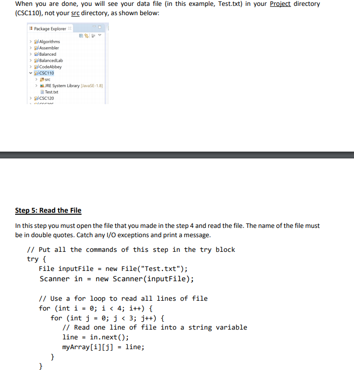 Solved What this Lab Is About: 1) Reading text files 2) | Chegg.com