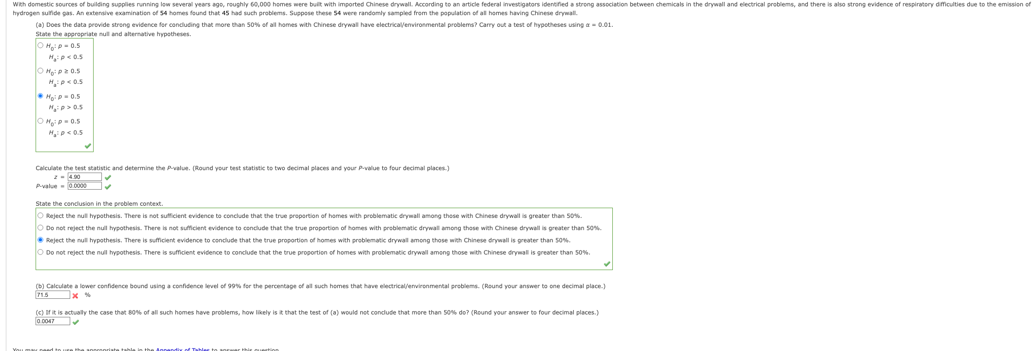 State the appropriate null and alternative | Chegg.com