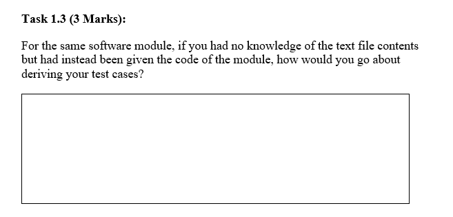 Solved Background You are presented a software module to | Chegg.com