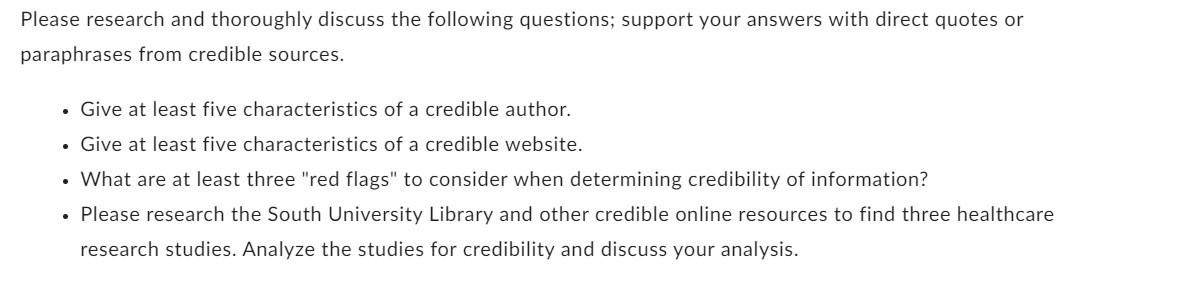 Solved Please research and thoroughly discuss the following | Chegg.com