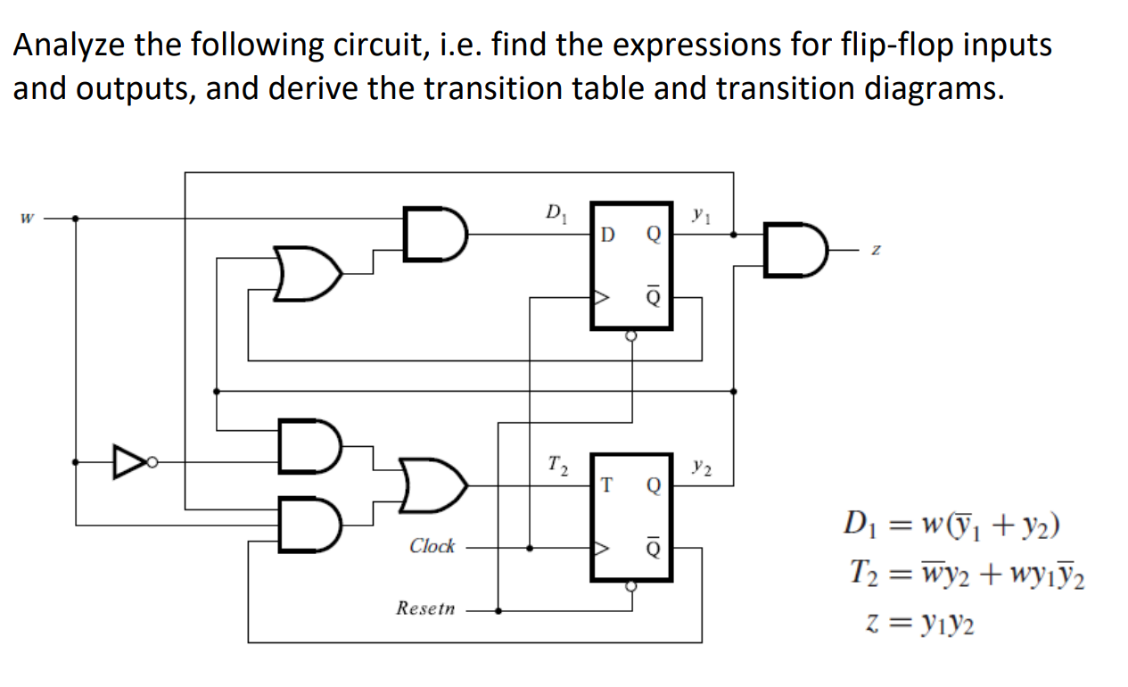 Solved Analyze the following circuit, i.e. ﻿find the | Chegg.com
