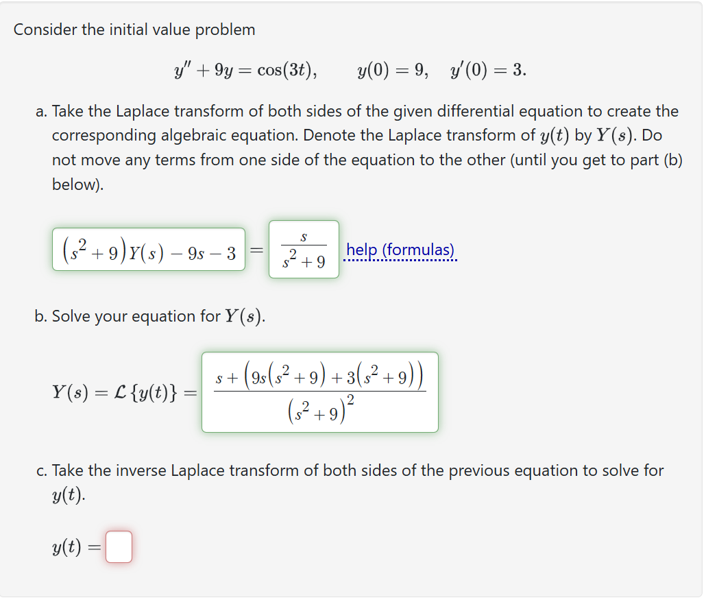 Solved Consider the initial value | Chegg.com