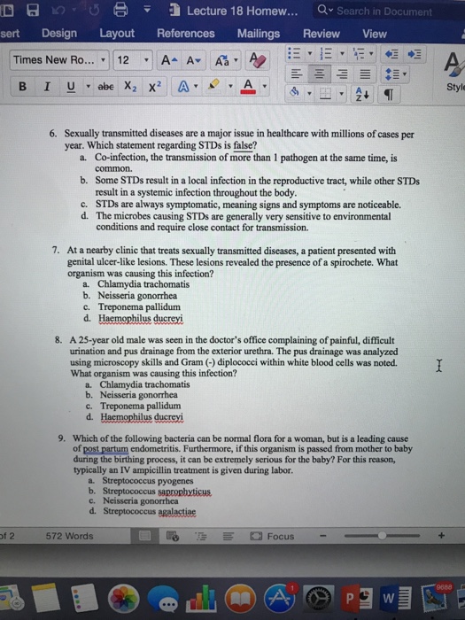 Solved 日1.) v-1 sert Design Layout References Mailings | Chegg.com