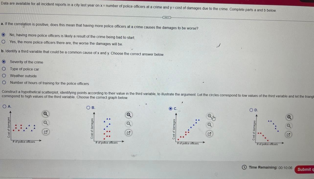 Solved b. Identify a third variable that could be a common | Chegg.com