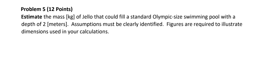 Solved Standard olympic-size swimming pools are 50 meters | Chegg.com