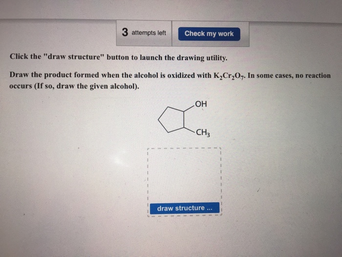 Solved 3 attempts left Check my work Click the "draw | Chegg.com