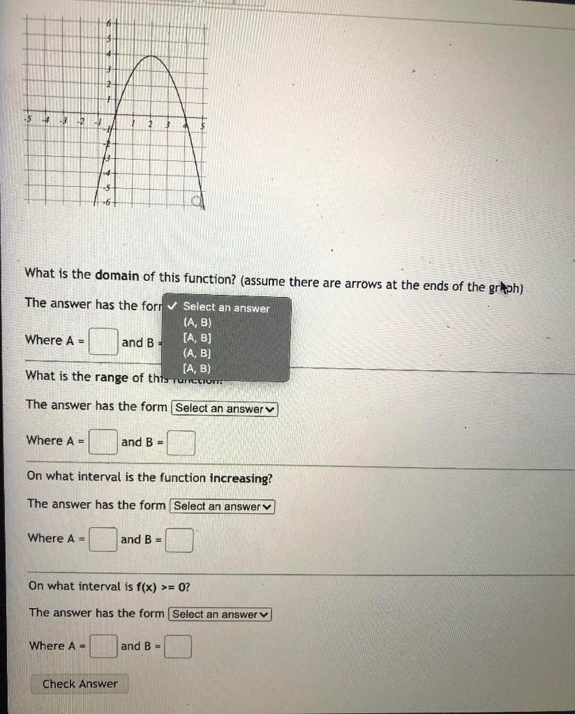 Solved 3 What is the domain of this function? (assume there | Chegg.com