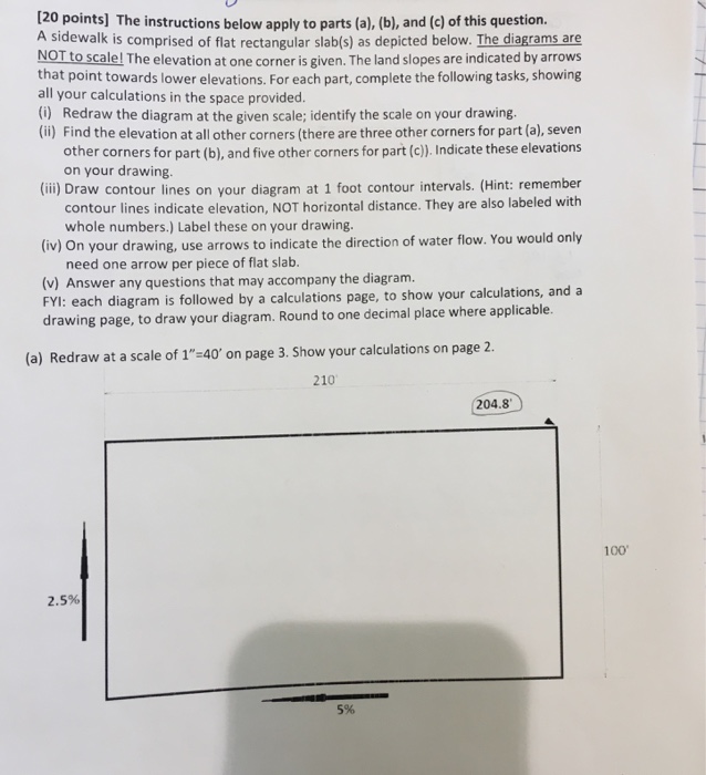 Solved (20 points] The instructions below apply to parts | Chegg.com