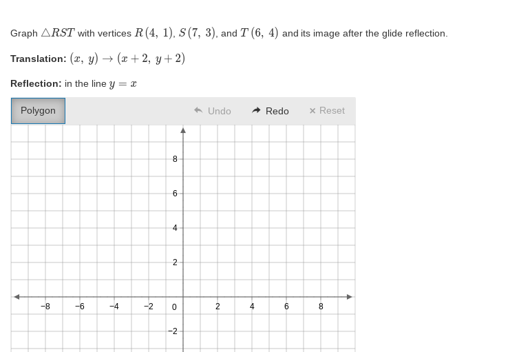 Solved Graph RST with vertices R(4,1),S(7,3), and T(6,4) | Chegg.com