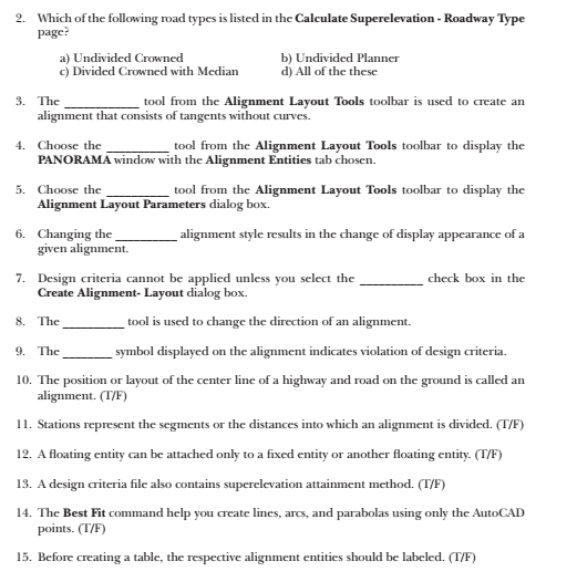 Solved 1. Which of the following input options can be used | Chegg.com