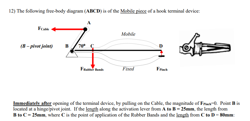 Solved If FRubber Bands = 6 N; what force does the pull on | Chegg.com