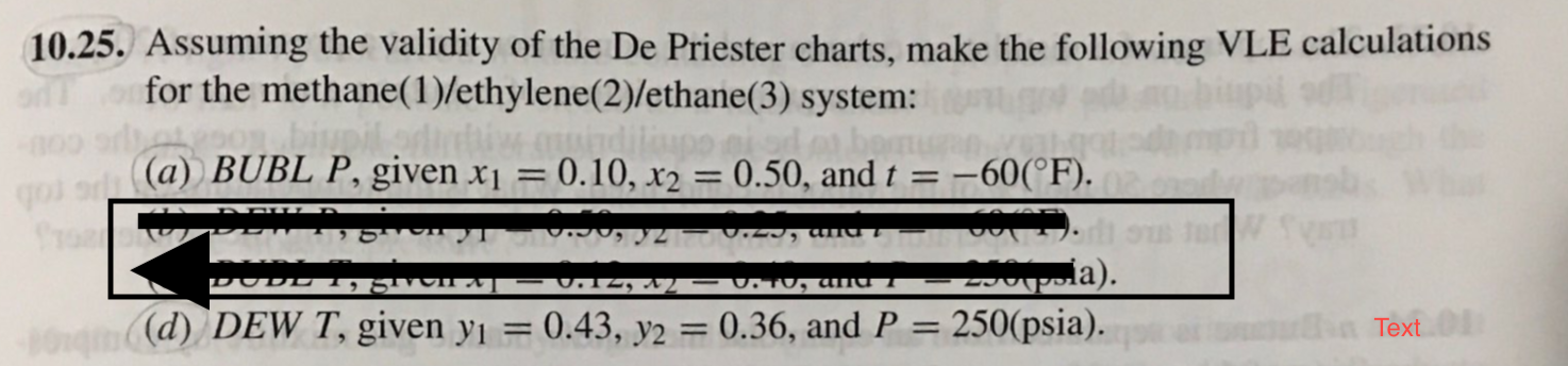 10.25. Assuming the validity of the De Priester | Chegg.com