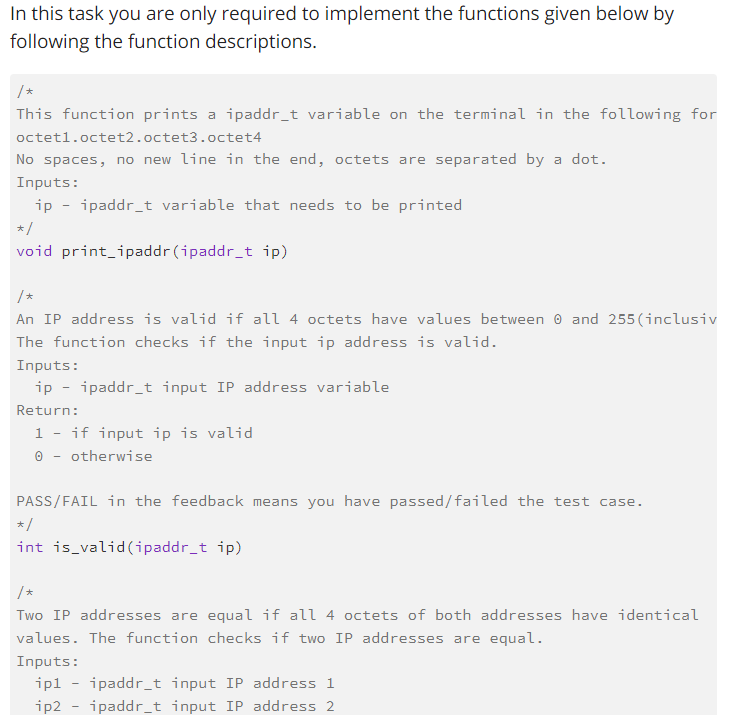 Solved SUBJECT FUNDAMENTALS OF C PROGRAMMING ( C CODE) | Chegg.com